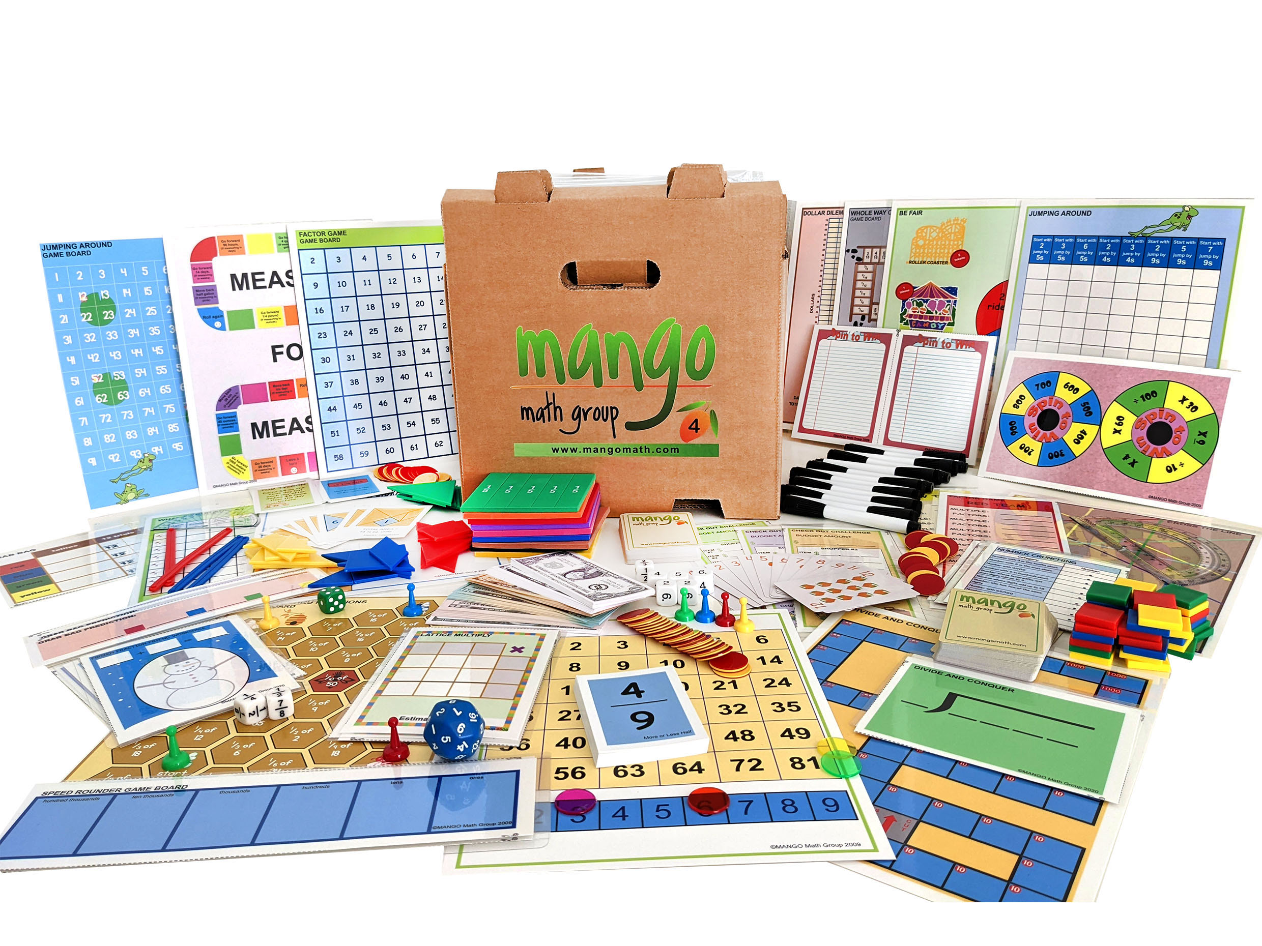 MANGO Math Fourth Grade Deluxe Kit — MANGO Math
